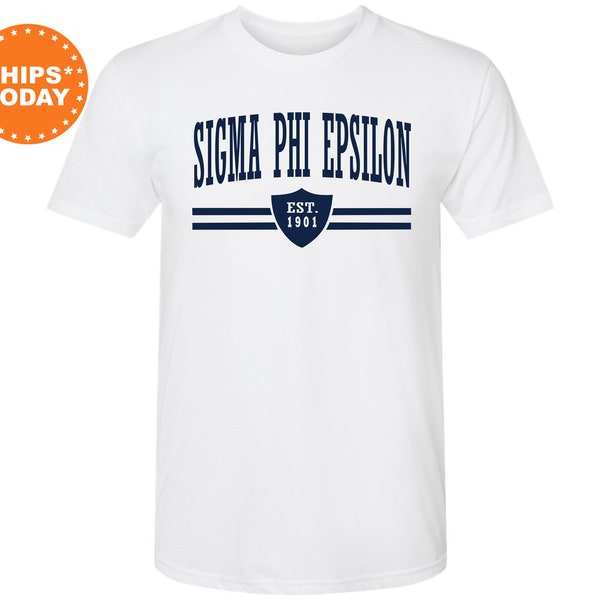 Sigep Fraternity Tee - Etsy
