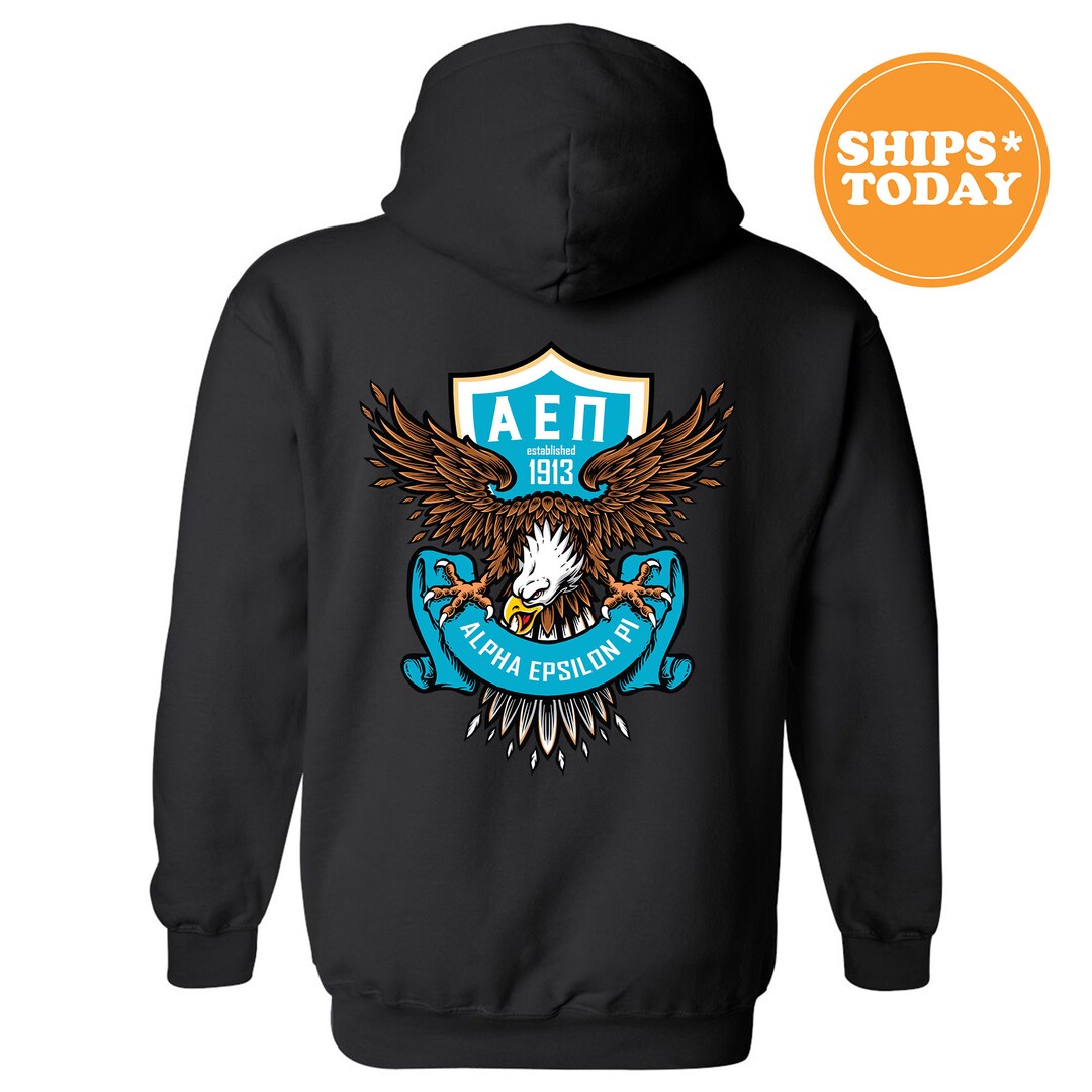 Alpha Epsilon Pi Greek Eagles Fraternity Sweatshirt Aepi - Etsy