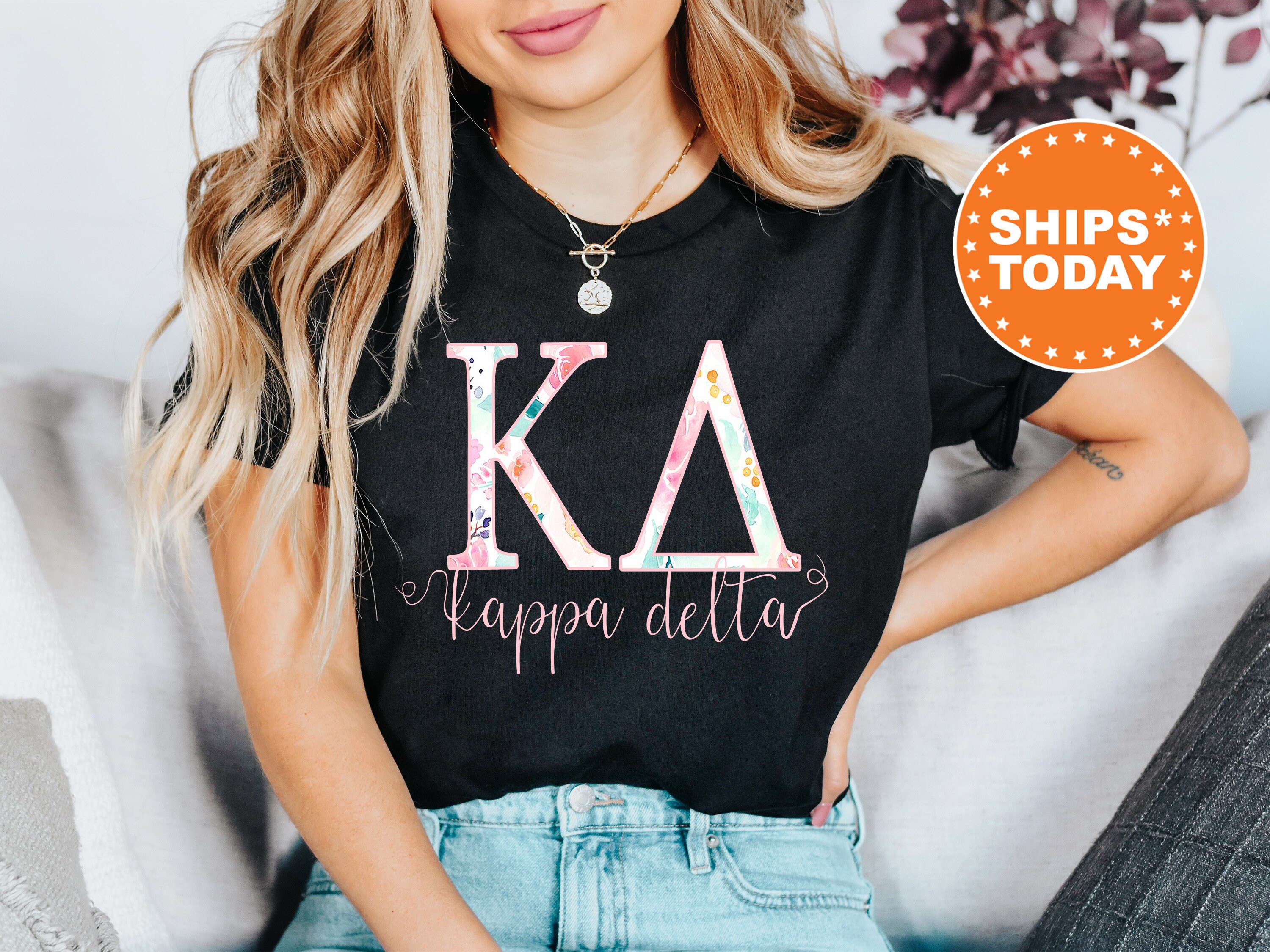 Kappa Delta Letter Shirts