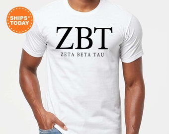 Zbt Fraternity Shirt - Etsy