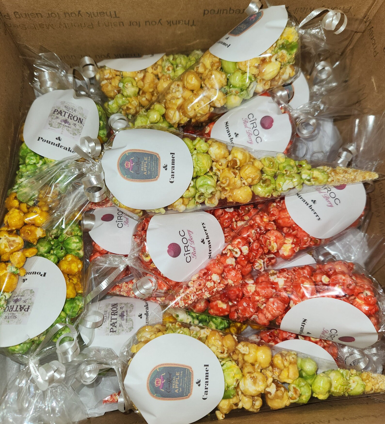 Liquor Infused Caramel Popcorn Bulk Bag, Custom Flavors - Etsy