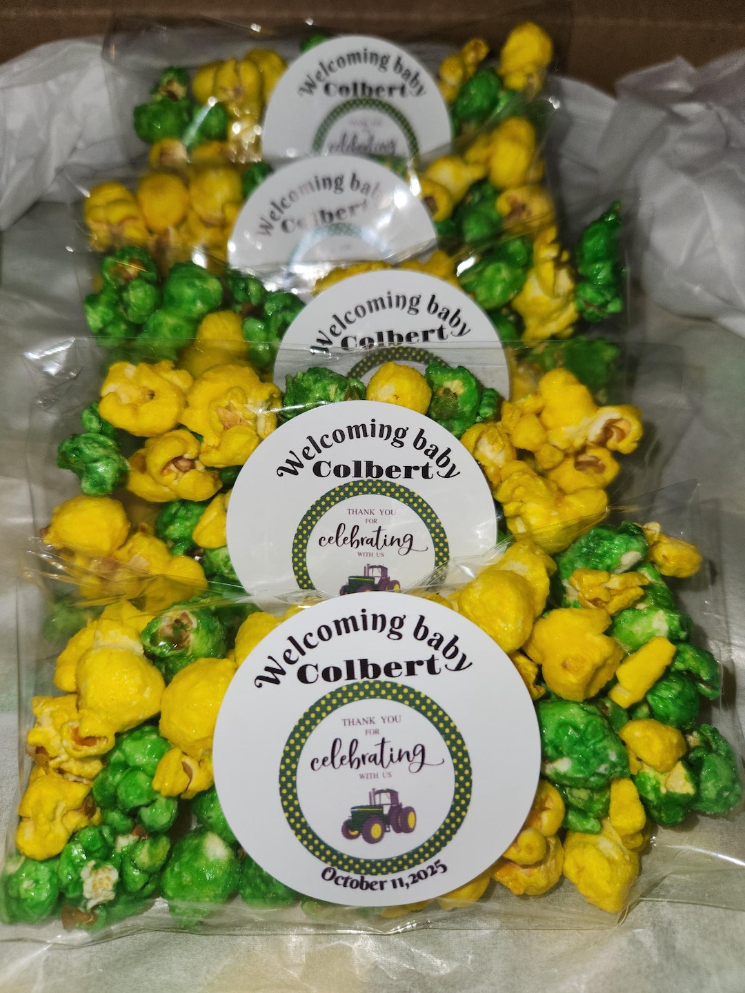 Liquor Infused Caramel Popcorn Favors, Personalized Labels, 2oz Mini or ...