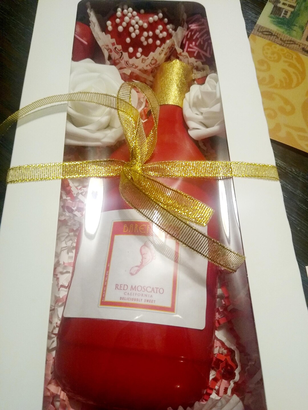 Breakable Chocolate Wine Bottle Gift Box - Etsy