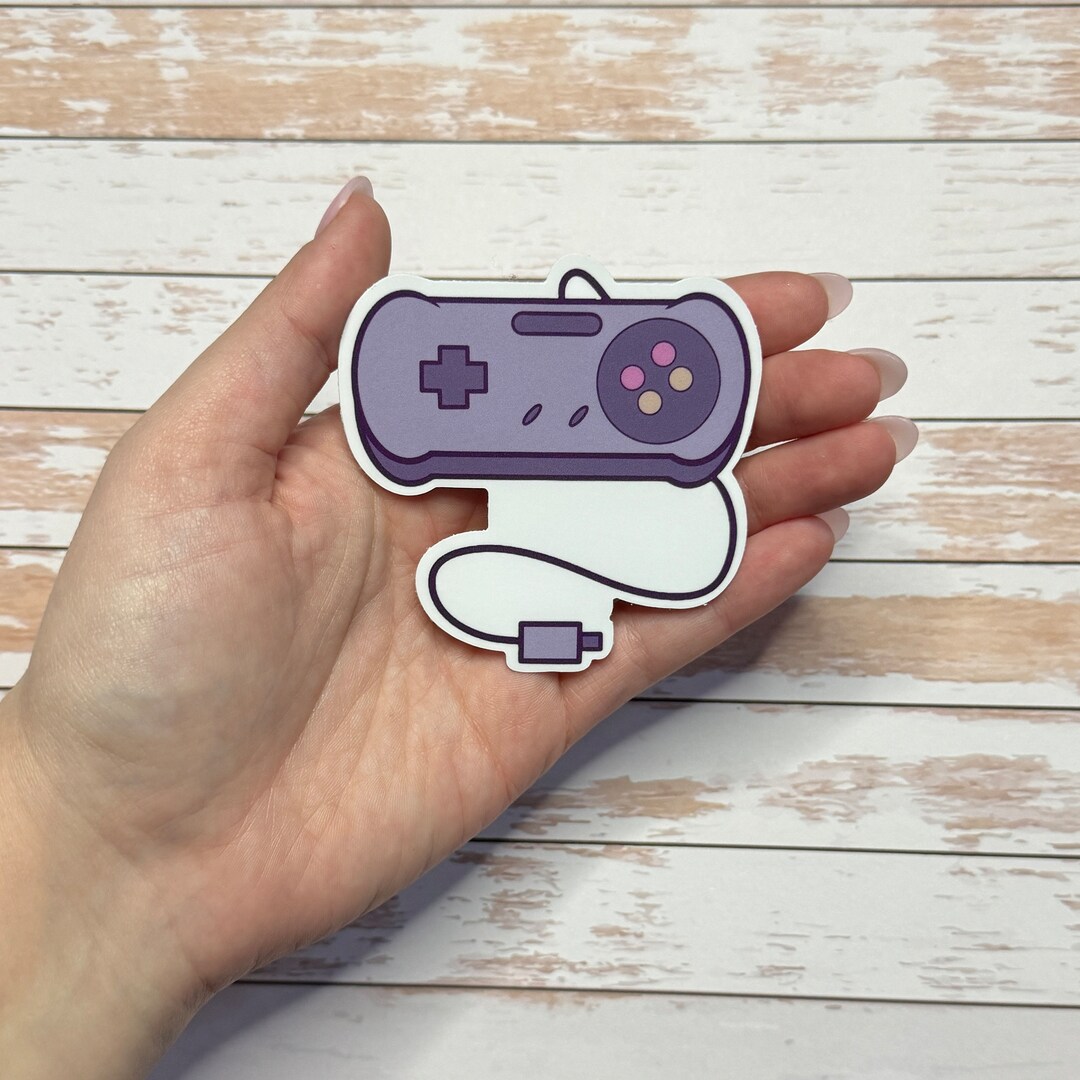 Video Game Controller Sticker Vinyl Cut Sticker Matte Waterproof - Etsy