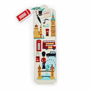 London Souvenir Bookmark Cream London Landmarks 3 for 10 OFFER - Etsy