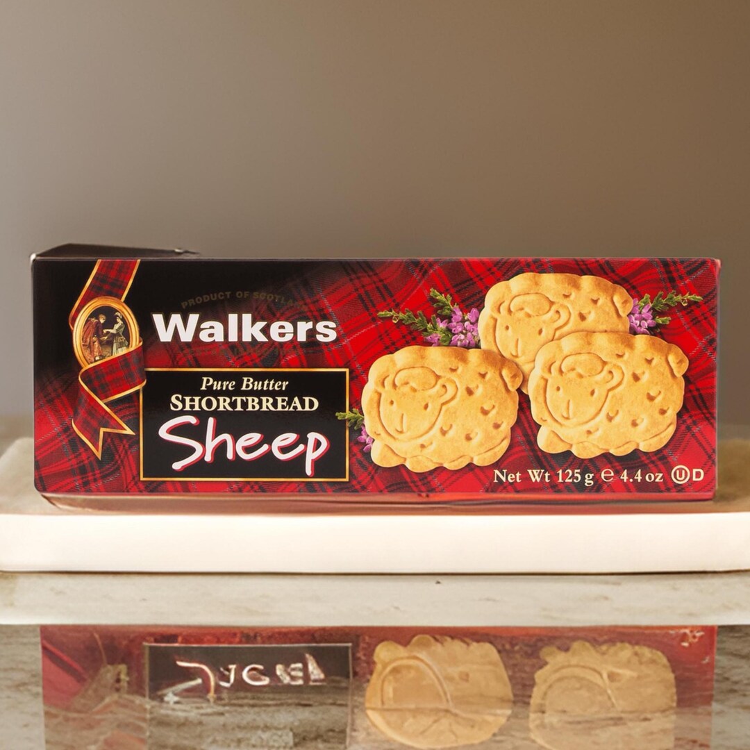 Walkers Shortbread Sheep Shortbread Box 125g Scottish Shortbread TASTY ...