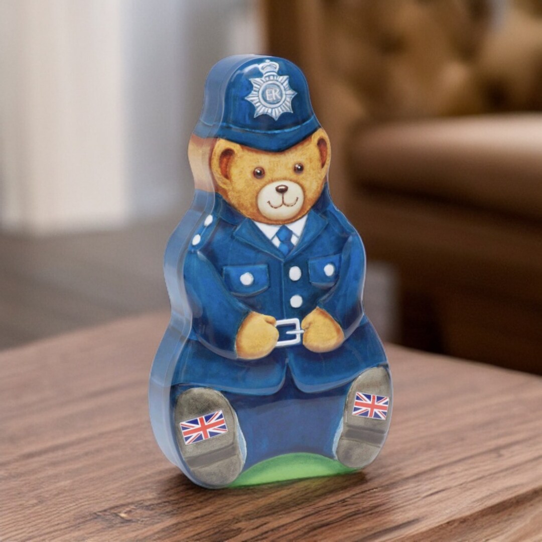British Policeman Bear Tin 150g English Toffee British Souvenir Gift - Etsy