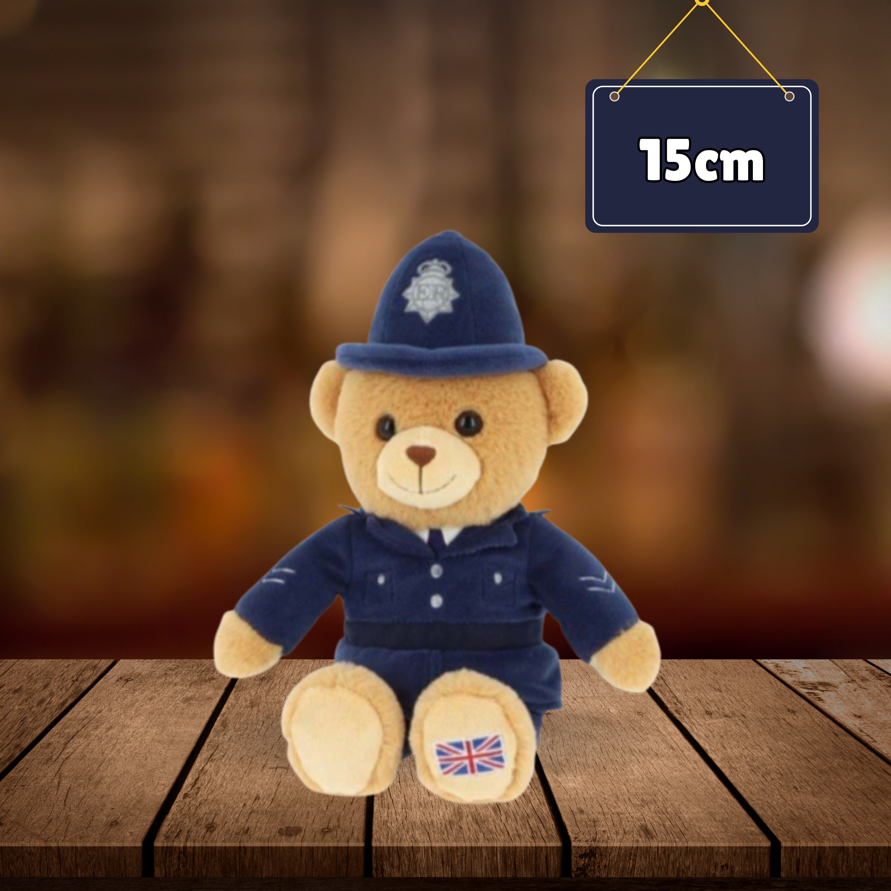 British Policeman Teddy Bear Soft Toy 15cm/19cm 2 Sizes - Etsy