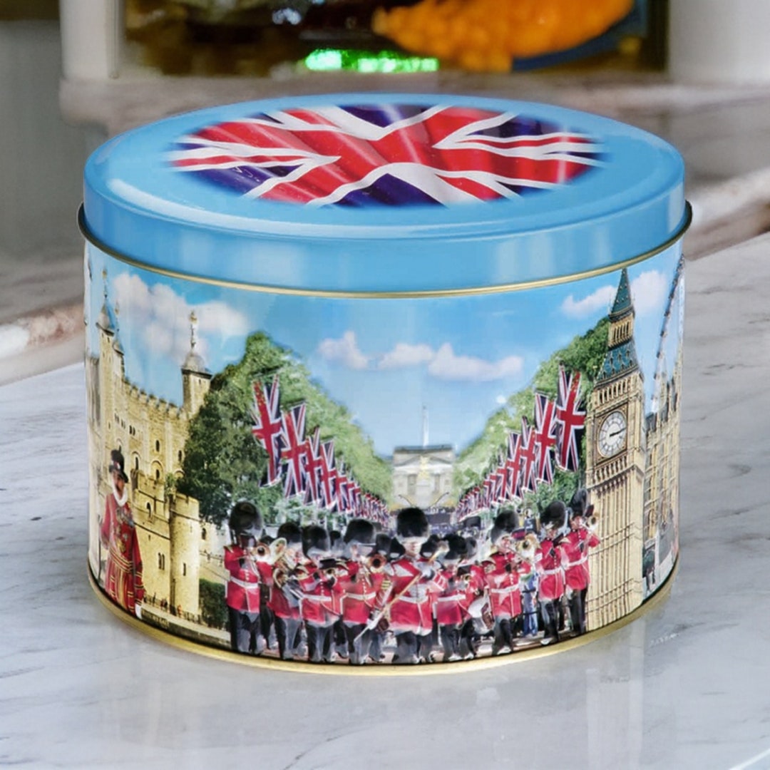 Around London Landmarks Tin 150g English Toffee British Souvenir Gift ...