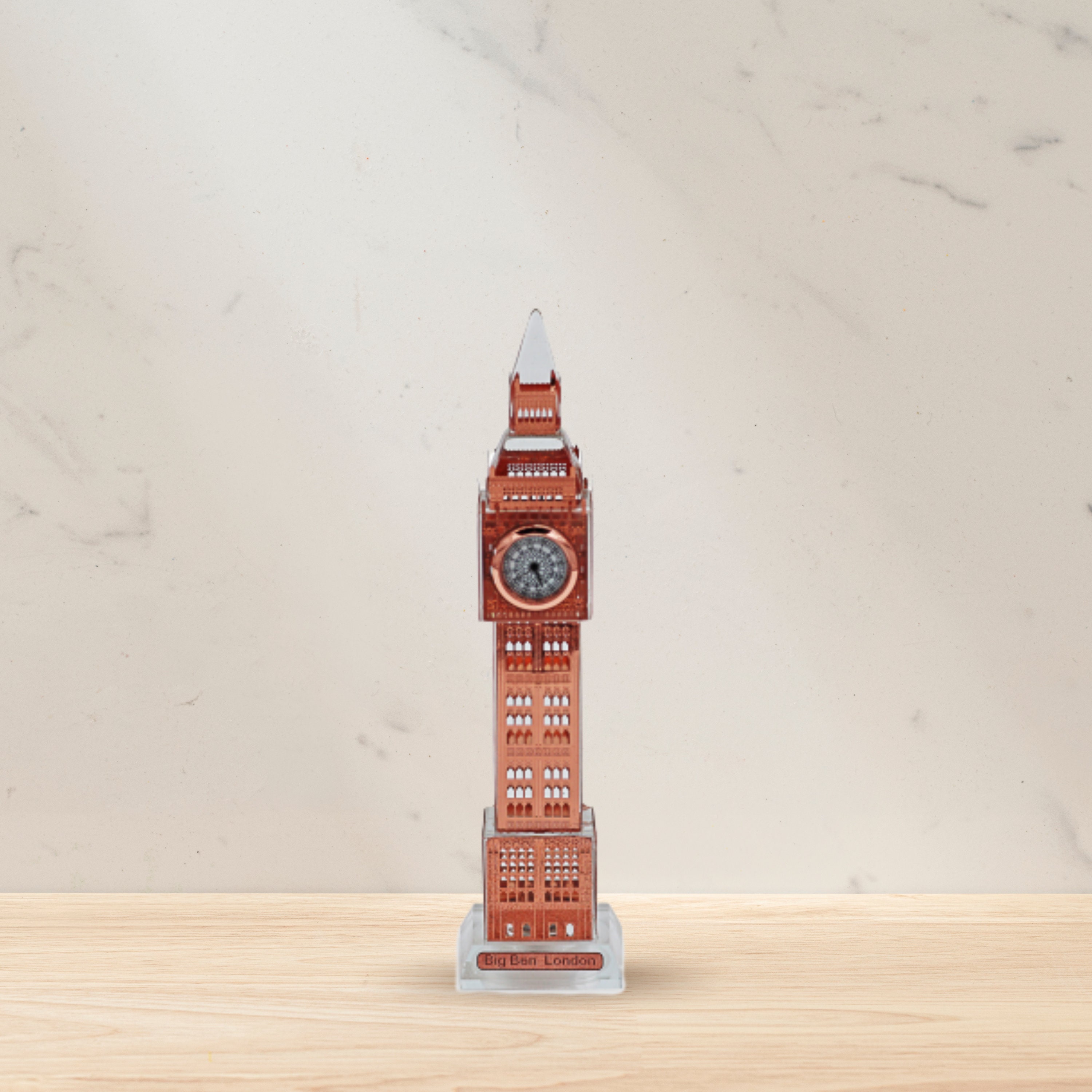 Rose Gold Crystal London Big Ben Model 19cm London Souvenir - Etsy