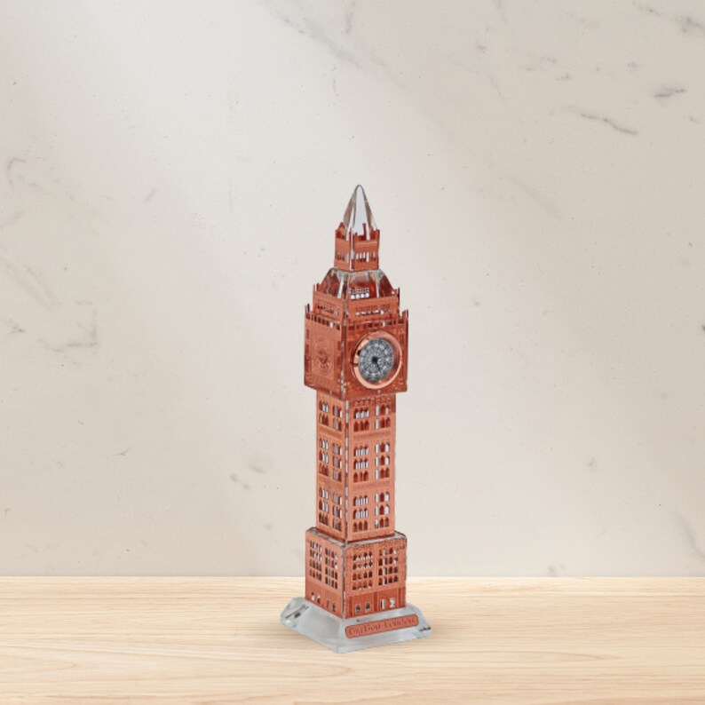 Rose Gold Crystal London Big Ben Model 19cm London Souvenir - Etsy