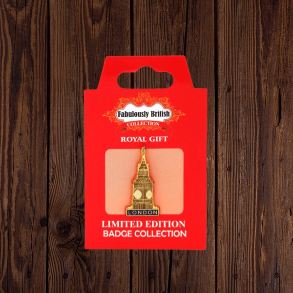 London Enamel Pin - Etsy