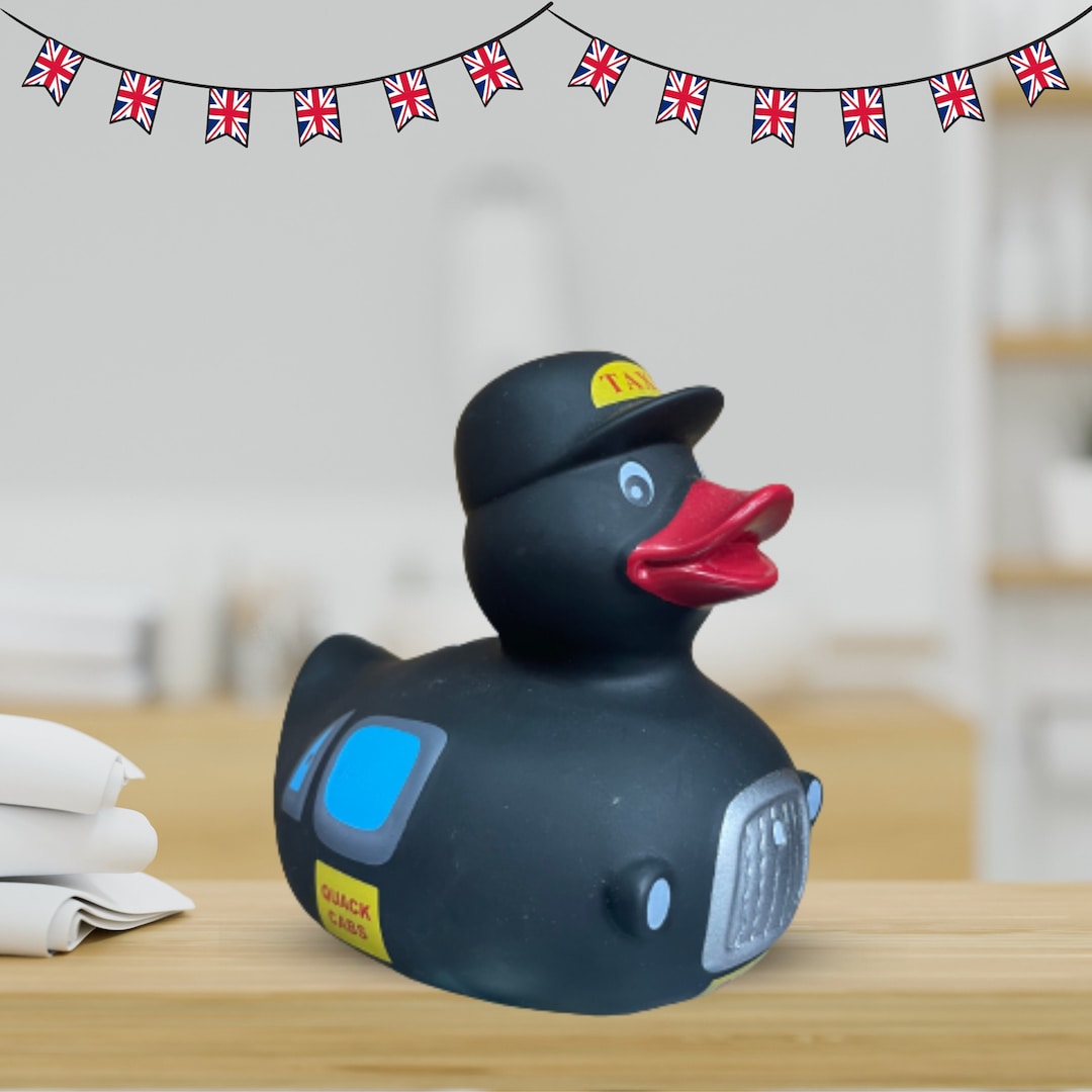 London Black Taxi Cab Rubber Duck London Souvenir Duck Gift - Etsy