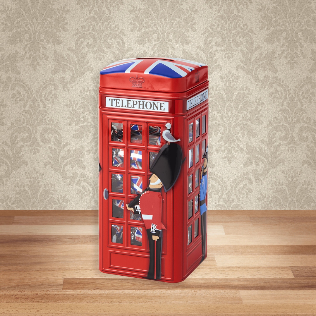 Union Jack Phone Box Vanilla Fudge 200g Union Jack Wrap Money Box ...