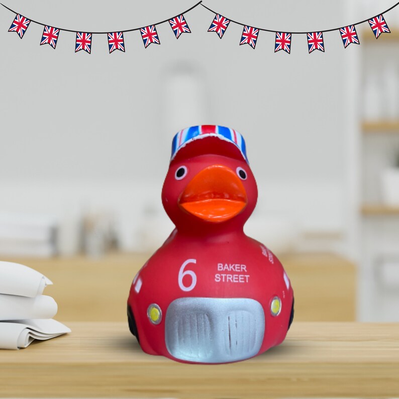 London Big Red Bus Rubber Duck London Souvenir Duck Gift - Etsy