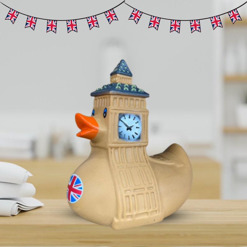 Big Ben Rubber Duck London Souvenir Duck Gift Elizabeth Tower - Etsy