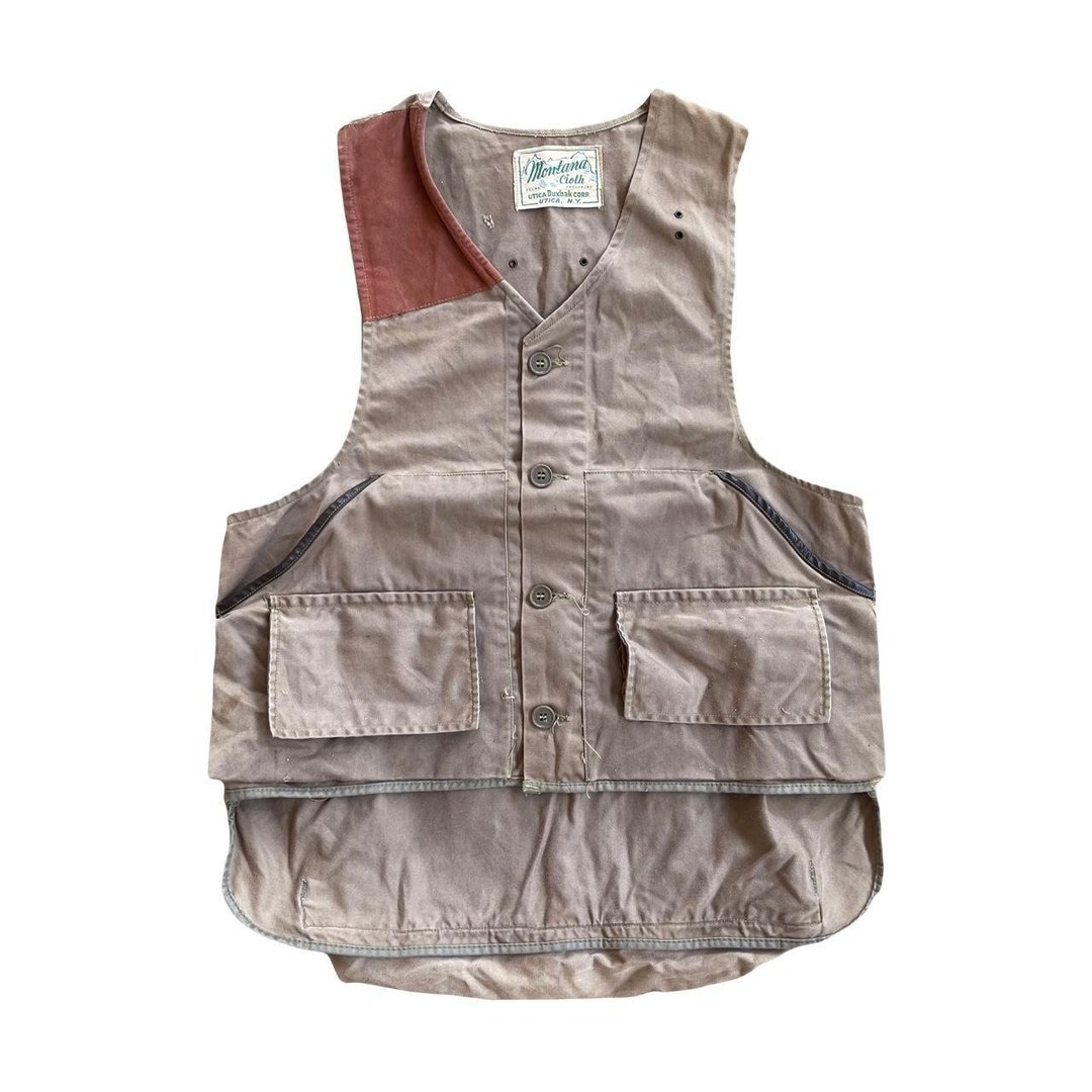 1950s 1960s Duxbak Hunting Vest - Etsy