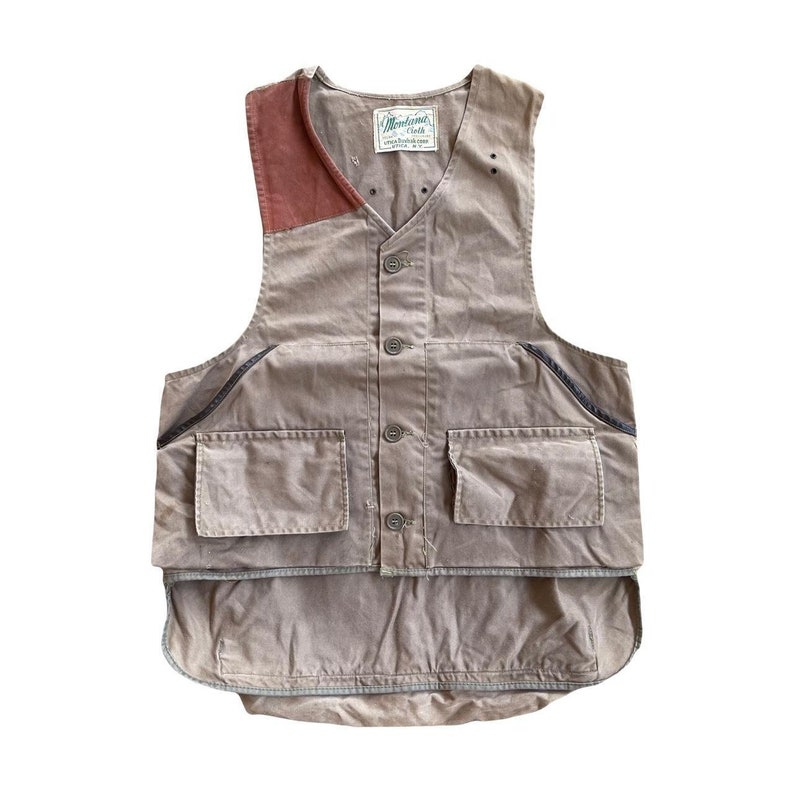 1950s 1960s Duxbak Hunting Vest - Etsy
