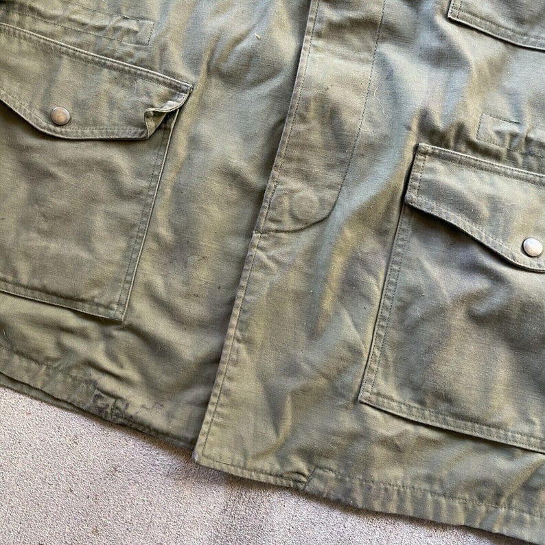Vintage US Military USAF Field Jacket W Patch & Photo - Etsy