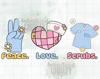 Digital Png File Medical Assistant CCMA Girly Bubbly Printable Dtf ...