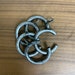 1.75in "c"-curtain Ring With Welded Eyelet/iron Curtain Ring (optional ...
