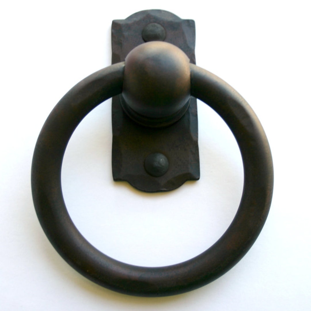 4" Door Knocker/ Wrought Iron Door Hardware/iron Door Knocker - Etsy