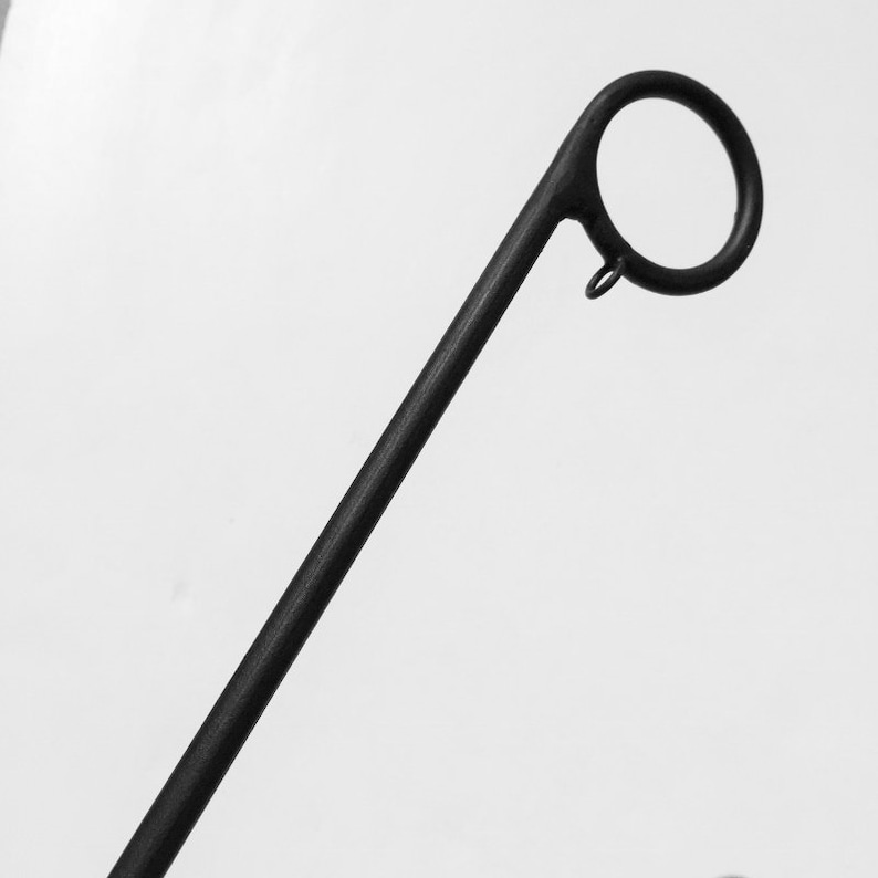 Drapery Baton With Welded 1.75in Curtain Ring With Eyelet - Etsy