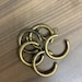 1.75in "c"-curtain Ring With Welded Eyelet/iron Curtain Ring (optional ...