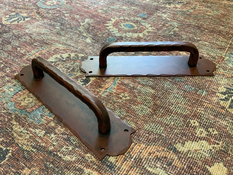 Door Handle/tuscan Wrought Iron Door Handle - Etsy
