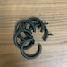 1.75in "c"-curtain Ring With Welded Eyelet/iron Curtain Ring (optional ...