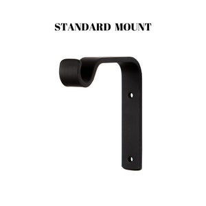 Standard Curtain Rod Set / Curtain Rods 1 1/4" Diameter / Custom ...