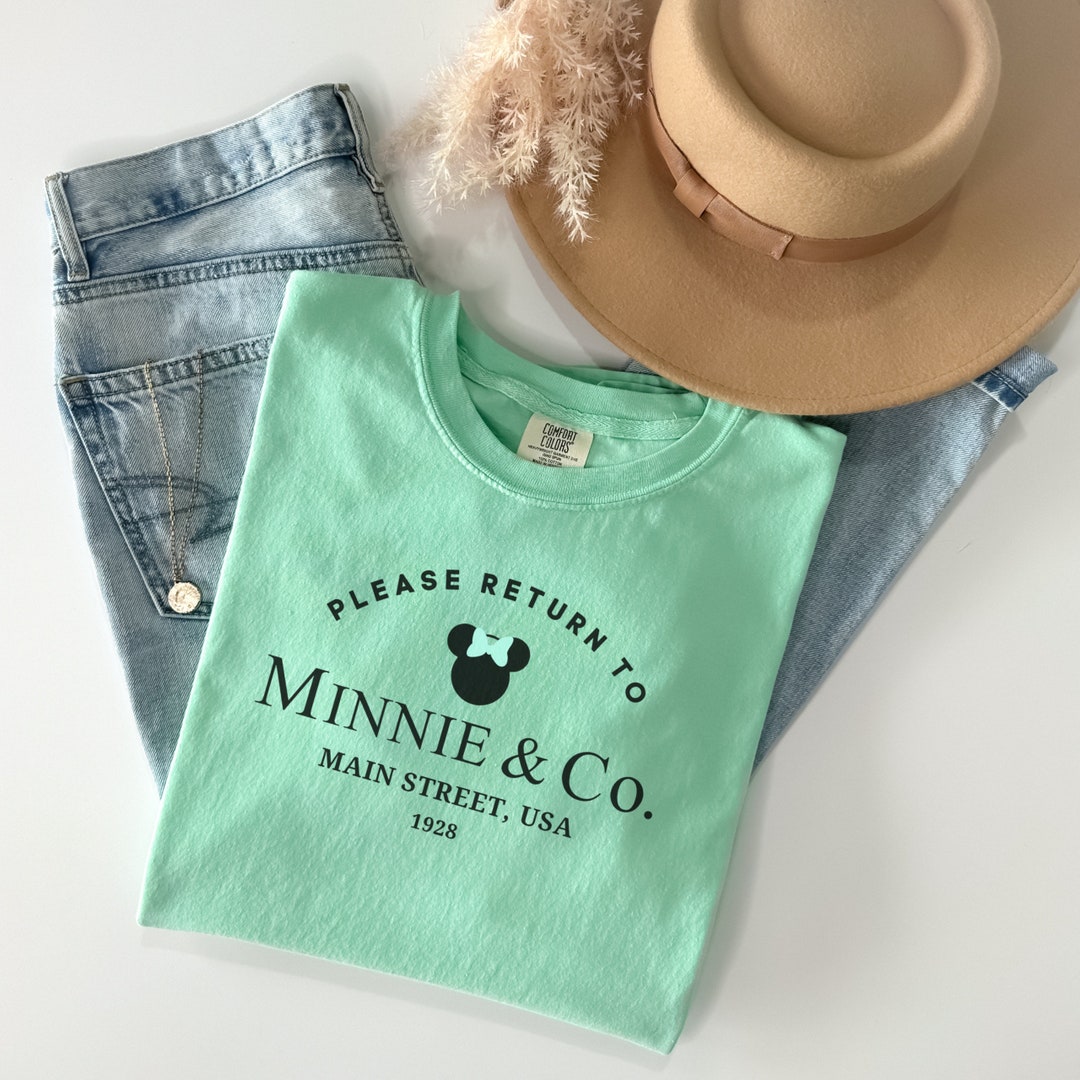 Please Return To, T-shirt, Minnie Mouse, WDW, Tee, Disney Bounding ...