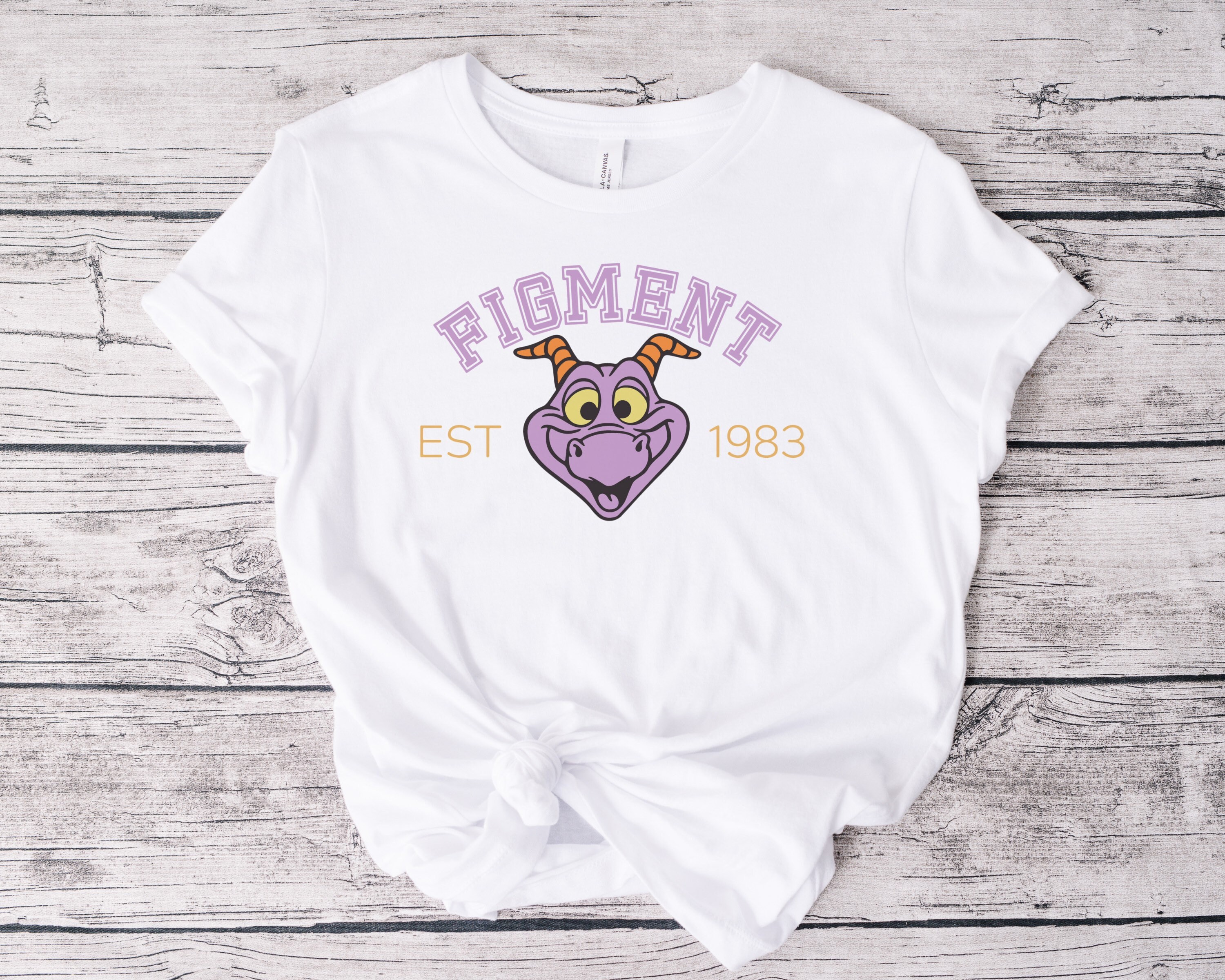 Figment Figment T-shirt Journey Into Imagination Disney - Etsy UK