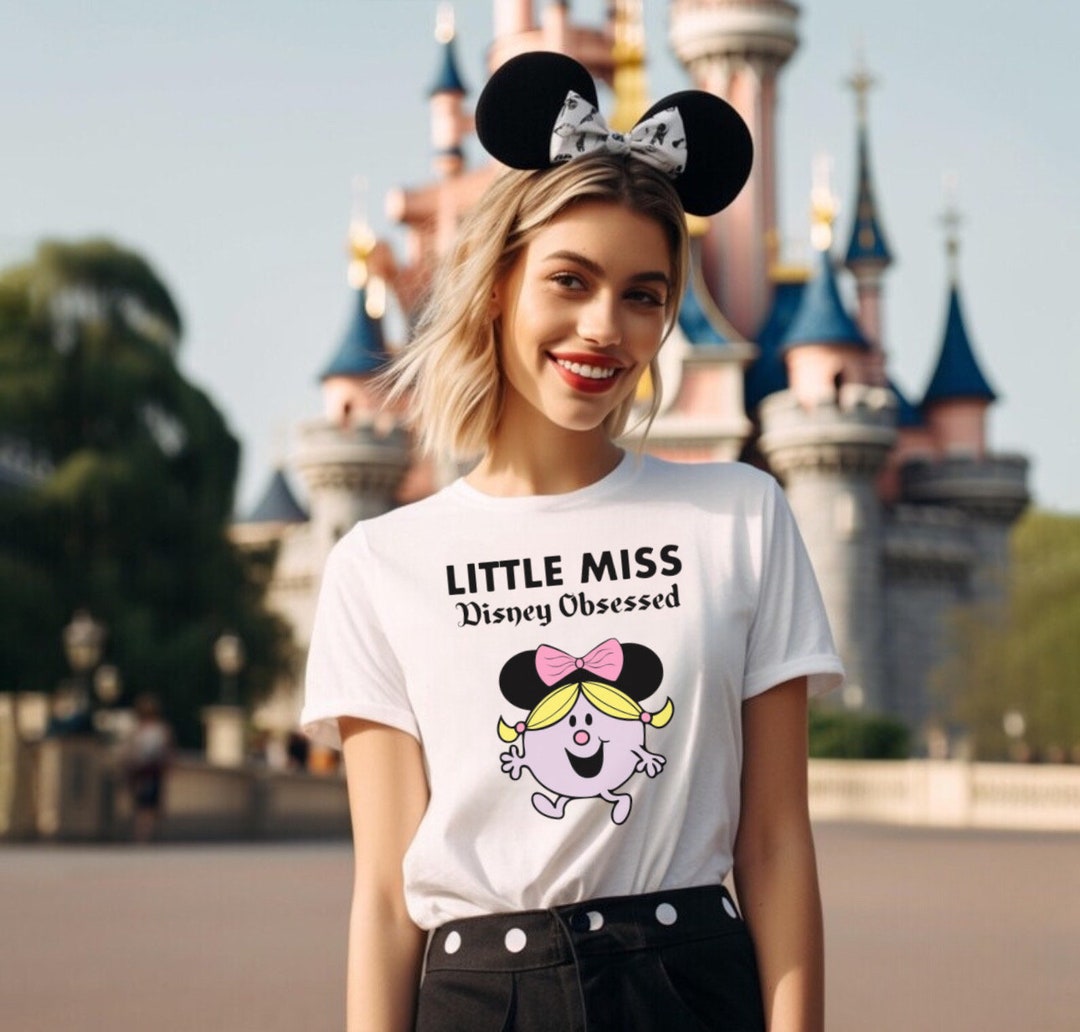 Little Miss Disney Obsessed, Matching Disneyworld Vacation Tshirt for ...