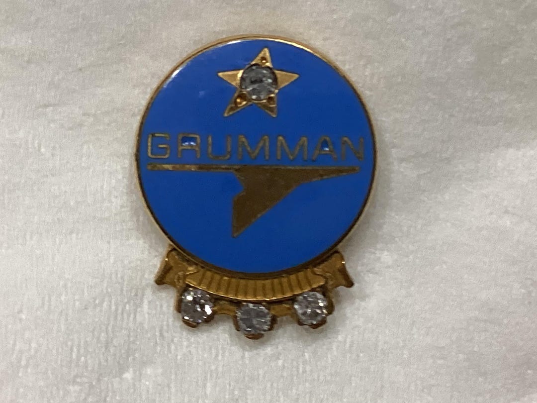 Antique Grumman 15 Year Service Pin - Etsy
