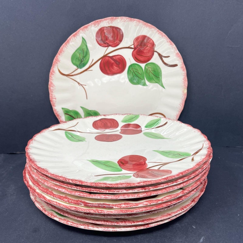 Blue Ridge Plates - Etsy