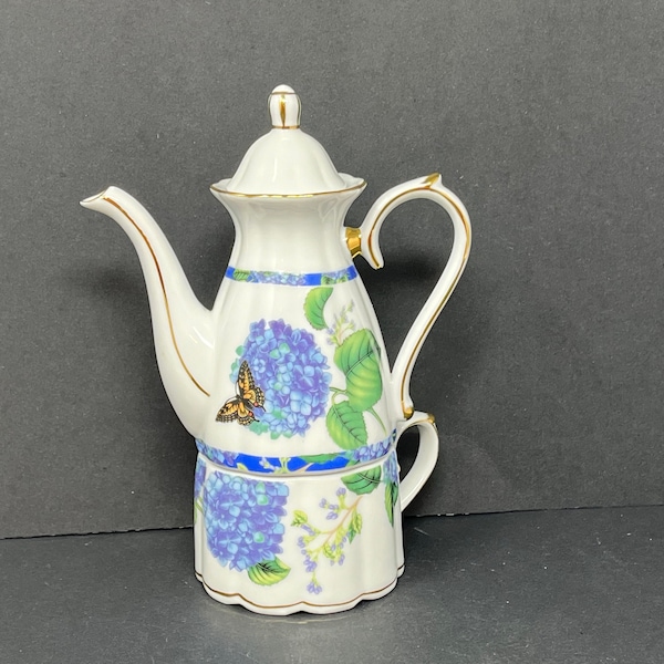 Hydrangea Tea Cup - Etsy