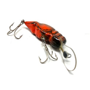 Vintage Bagley Small Fry Crayfish Lure / Antique Fishing Lure - Etsy