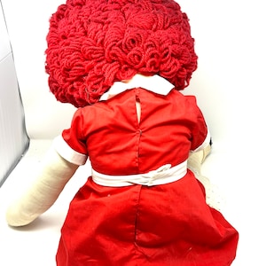 Vintage Little Orphan Annie Plush 35 Inches / Antique Orphan Annie Rag ...