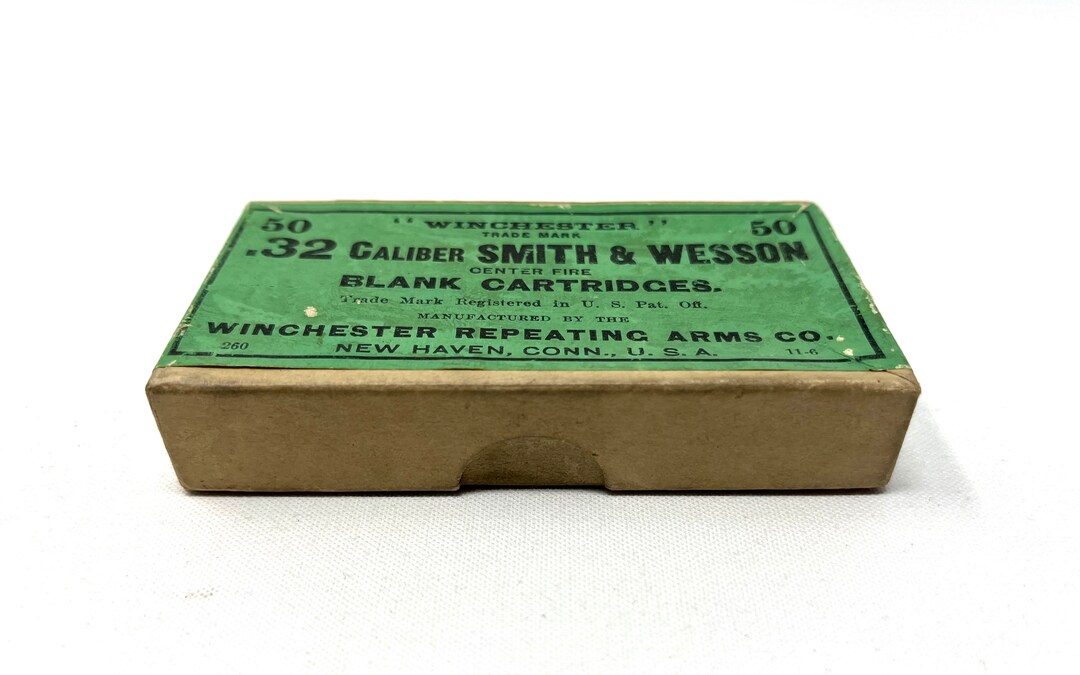Vintage Winchester Empty Cartridge Box / Antique Empty Winchester ...