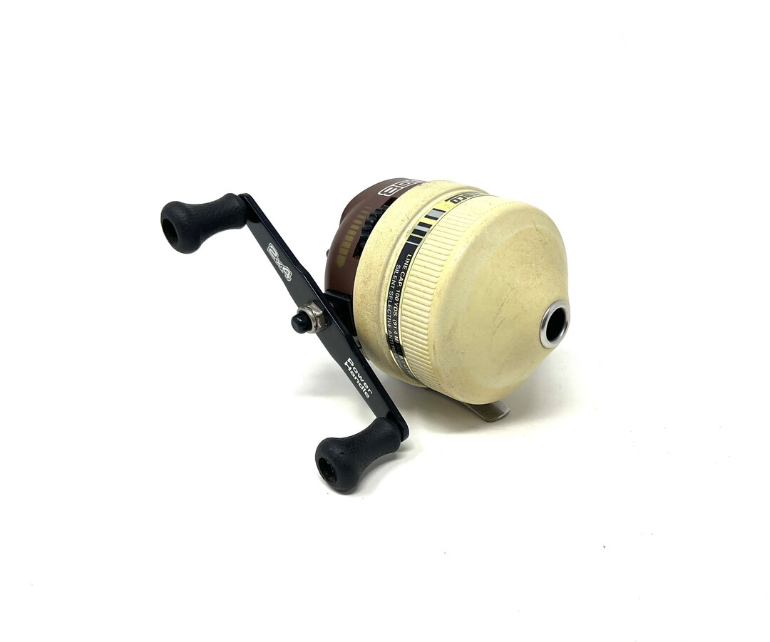 Vintage Zebco Model 808 Metal Foot Fishing Reel / Antique Fishing Reel ...