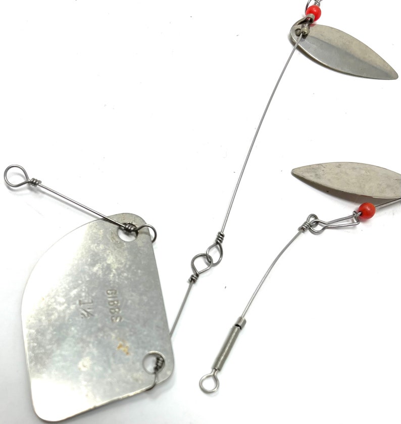 Vintage Gibbs Willow Leaf Spinner Trolling Rig Lure / Antique - Etsy