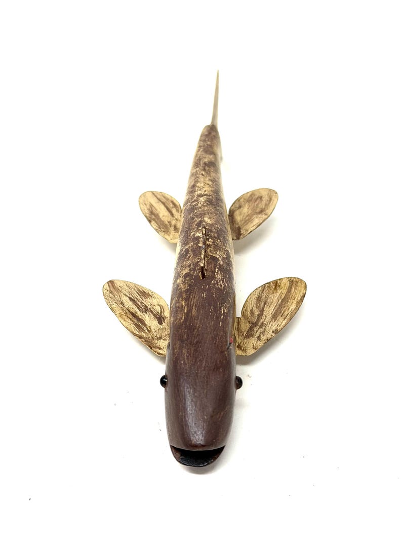 Antique Ice Spearing Fish Decoy: Minnesota Dark House Collectible - Etsy