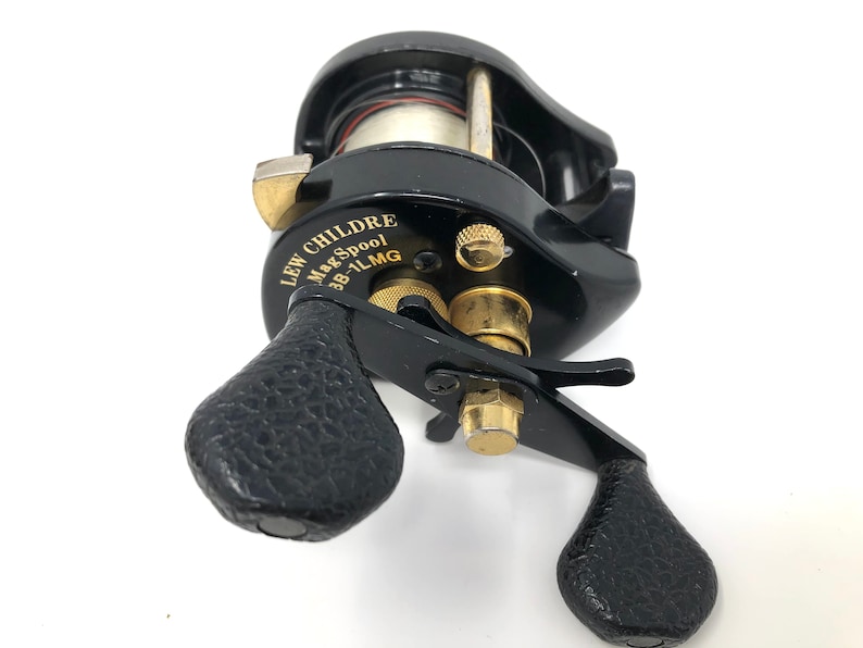Vintage Lew Childre Speed Spool Casting Reel BB-1LMG Gold - Etsy