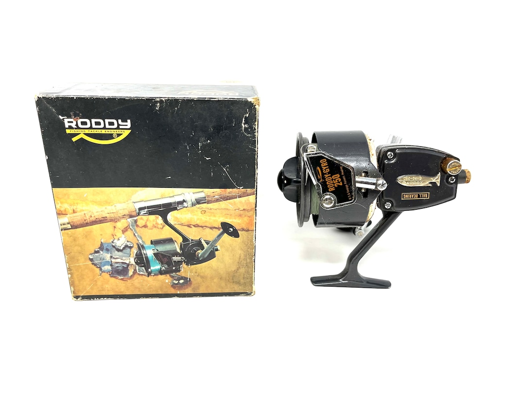 Vintage Roddy Gyro 250 Fishing Reel in Box - Etsy