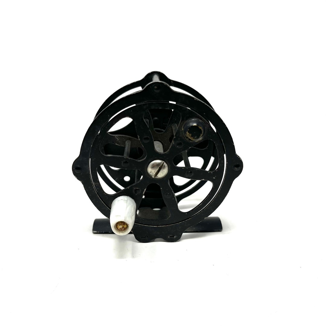 Antique Unmarked Skeleton Fly Reel / Vintage Reel Early - Etsy