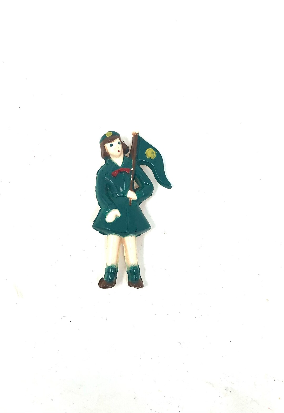 Girl Scout Figure Brooch Vintage / Antique Girl Scout Jewelry Pin - Etsy