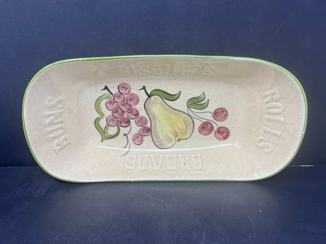 Vintage Los Angeles Potteries Ceramic Bread Bowl T1403 - Etsy
