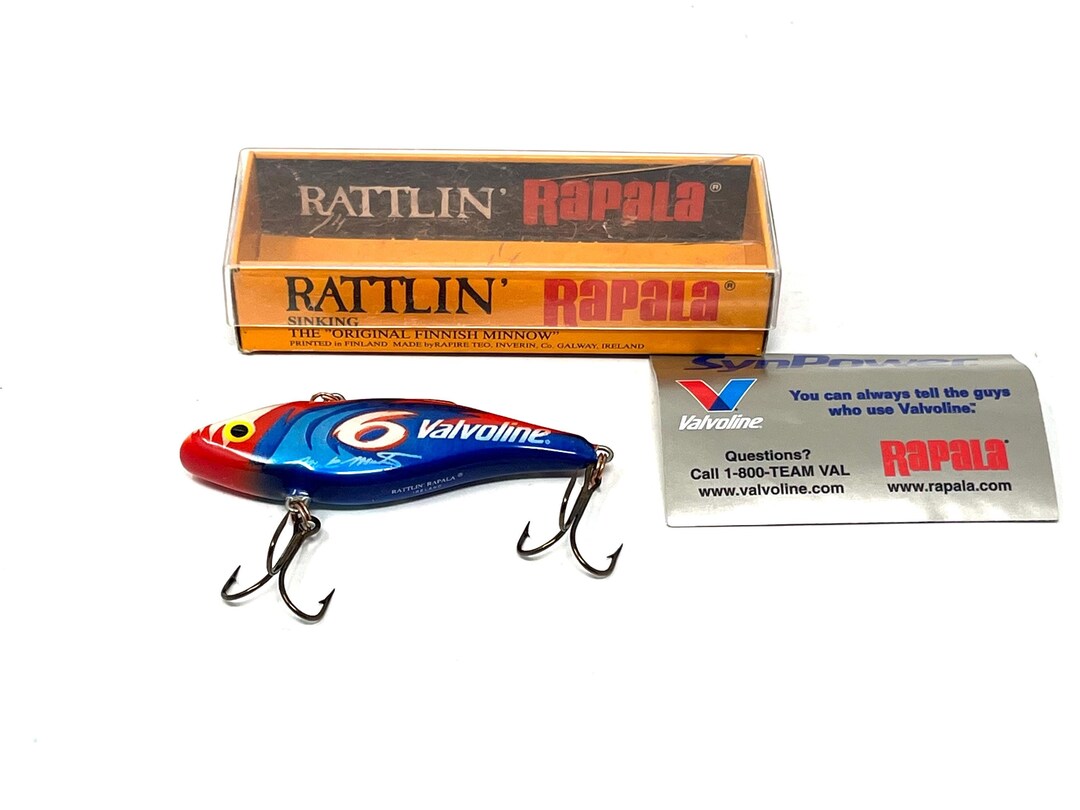 Rattlin Rapala Limited Edition Valvoline Special #6 Fishing Lure ...