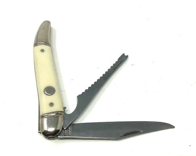 Vintage Fish Knife With Hook Disgorger by Providence Cutlery Made in ...